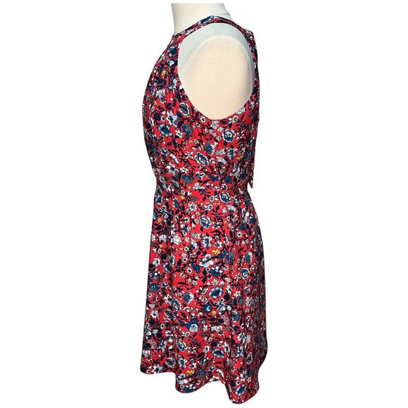 Loft Outlet Petite | Dresses | Short Coral Floral Dress | Poshmark